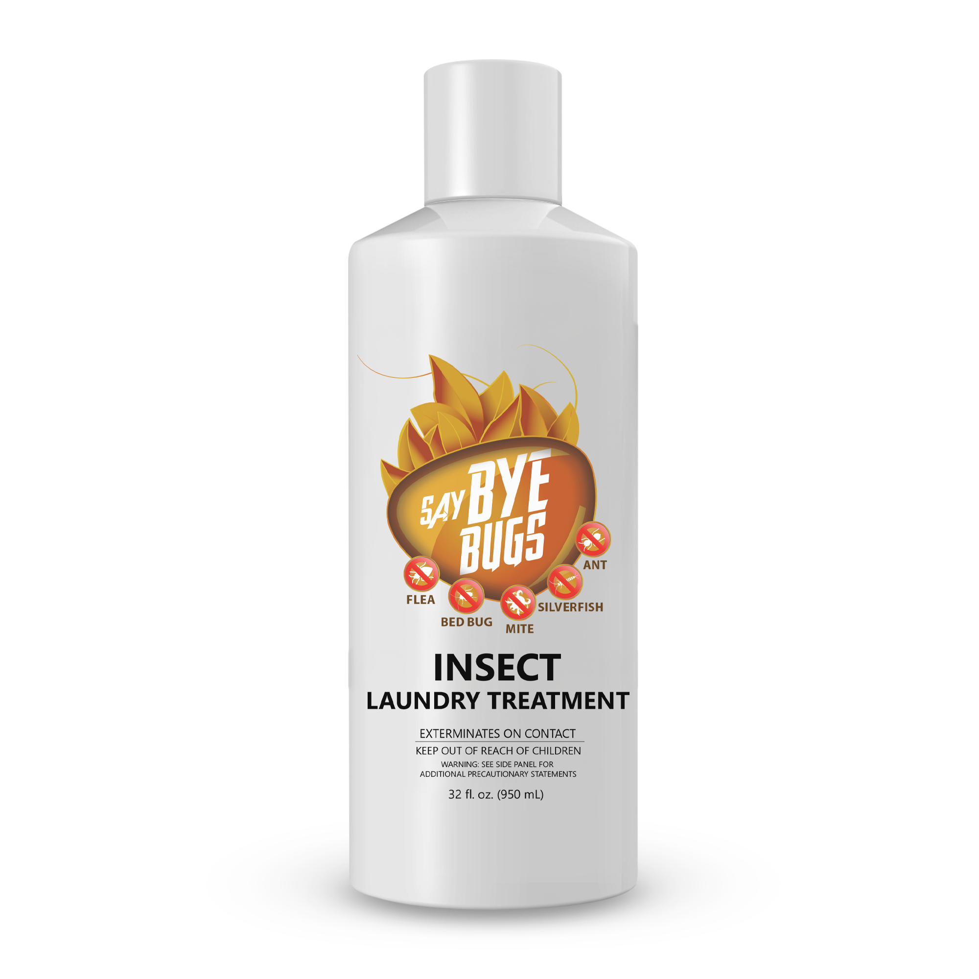 Say Bye Bugs Insect Extermination Laundry Detergent